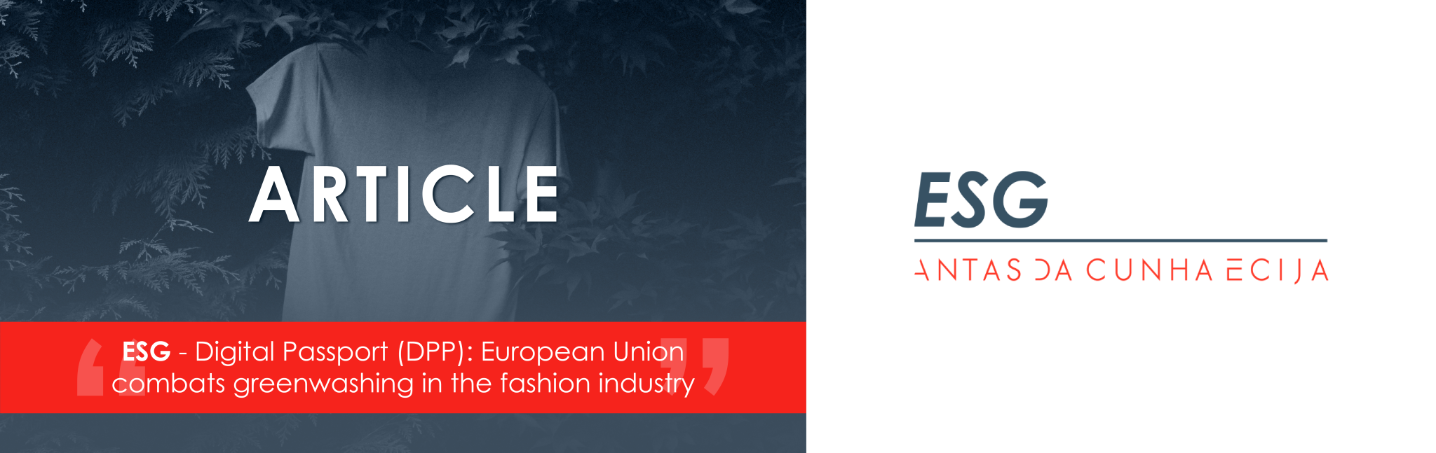 ESG – Digital Passport (DPP): European Union combats greenwashing in ...